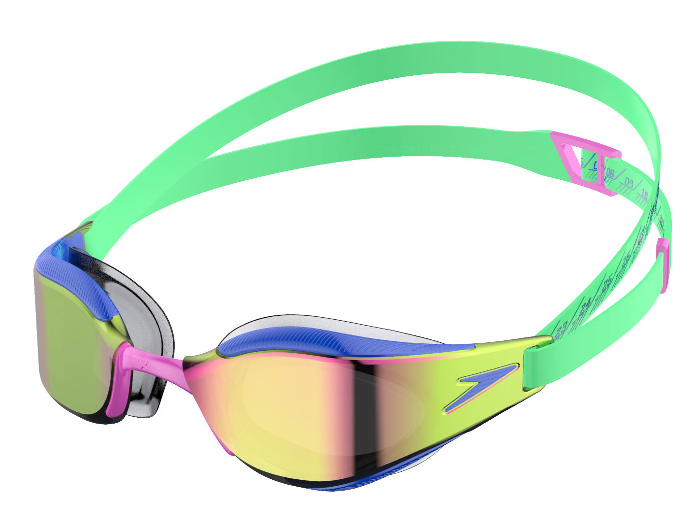 Speedo Fastskin Hyper Elite Mirrored Goggle | The Most Advanced Racing ...